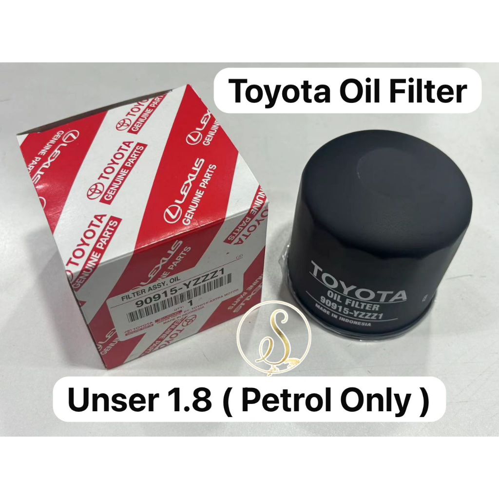 (100% ORIGINAL INDONESIA) Toyota Oil Filter for Toyota Unser 1.8cc ...