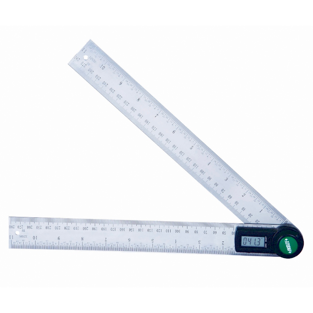 INSIZE Digital Protractor 360 degree Angle Finder Angle Ruler 300mm ...