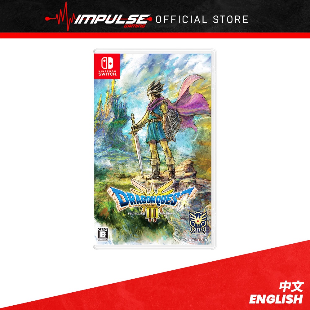 NSW Nintendo Switch Dragon Quest 3 III HD-2D Remake Chi/Eng Version ...