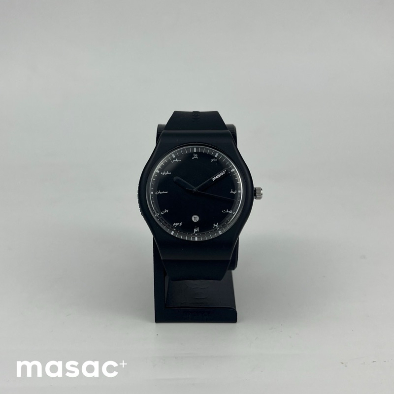 masac+basic black : black jawi watch | Shopee Malaysia