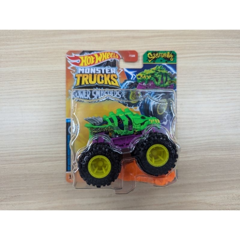 Hot Wheels Monster Truck 1:64 Scale Skelesaurus | Shopee Malaysia