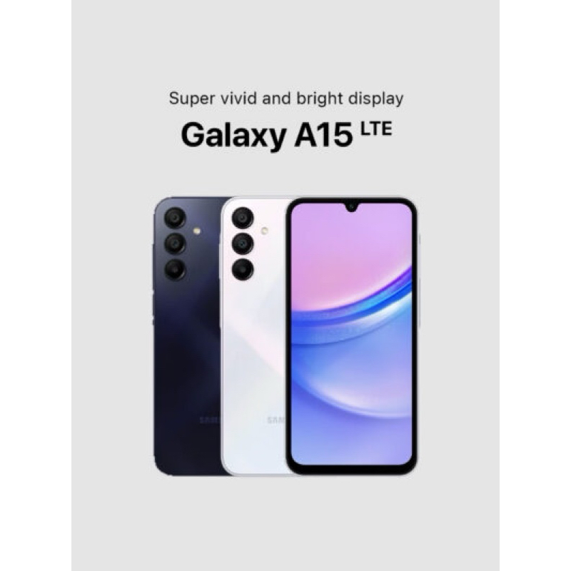 ready stock Samsung Galaxy a15 (256GB+8Ram) battery besar 5000mah ...