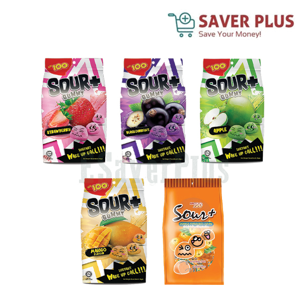 Lot 100 Sour+ Assorted Flavour 95g | Shopee Malaysia