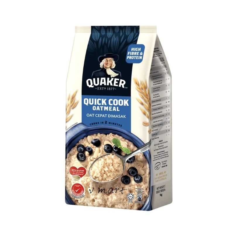 Quaker Quick cook foil 800g | Shopee Malaysia