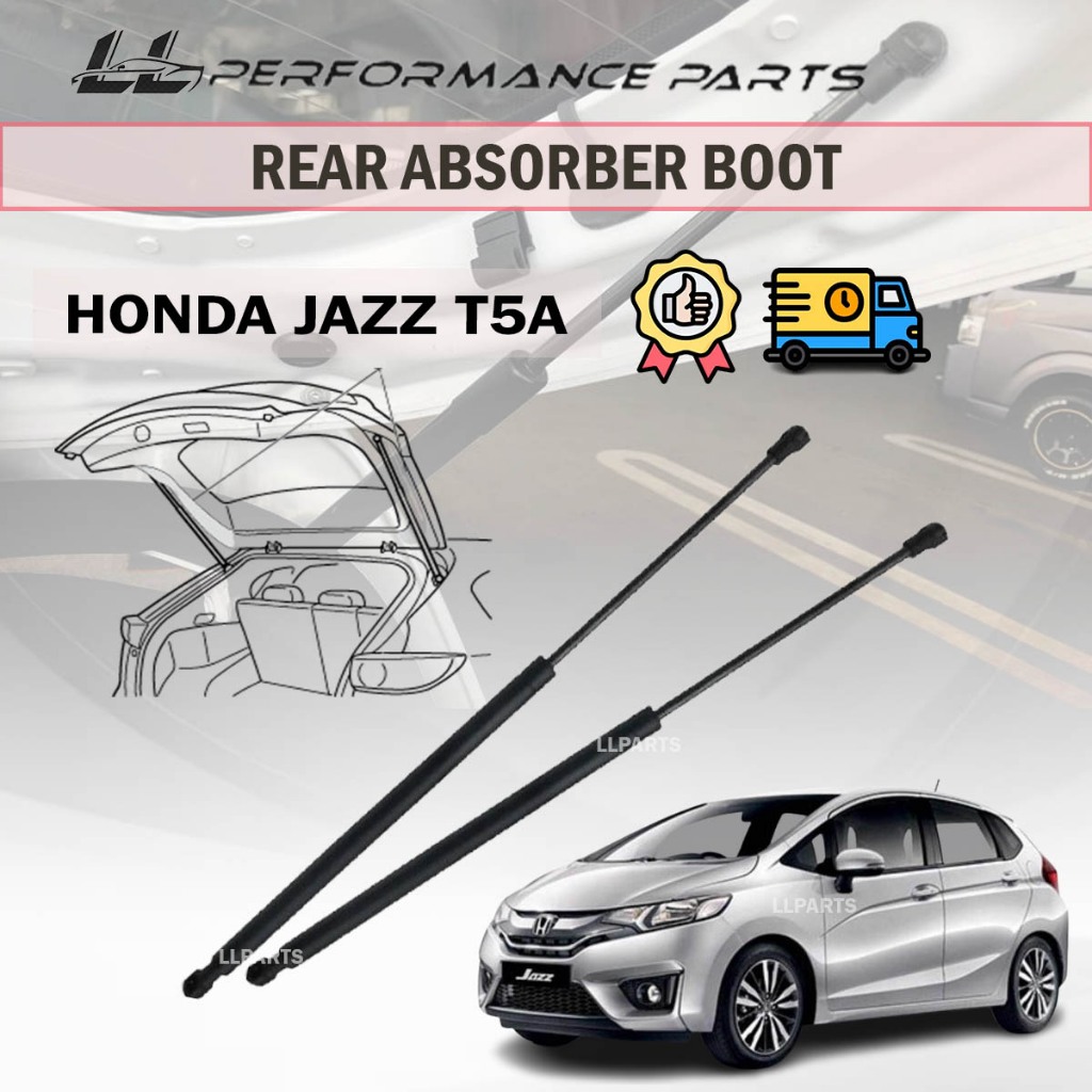 Honda Jazz T5A Fit GK 2014-2020 Rear Bonnet Absorber Boot Damper Rear ...