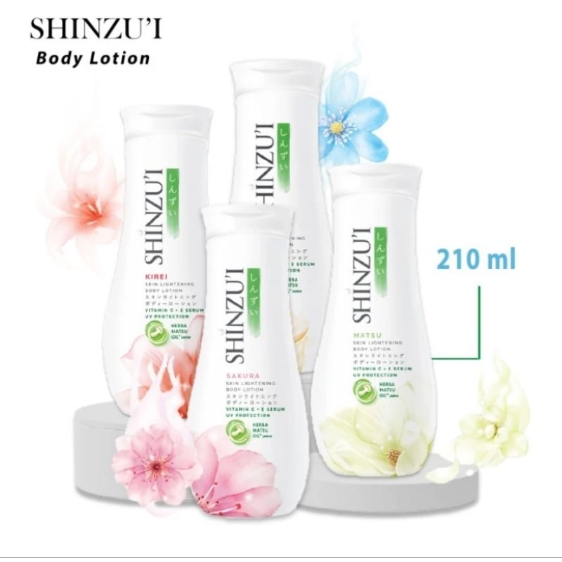 Shinzui Lightening Body Lotion 210ml - Lotion Shinzui Original | Shopee ...