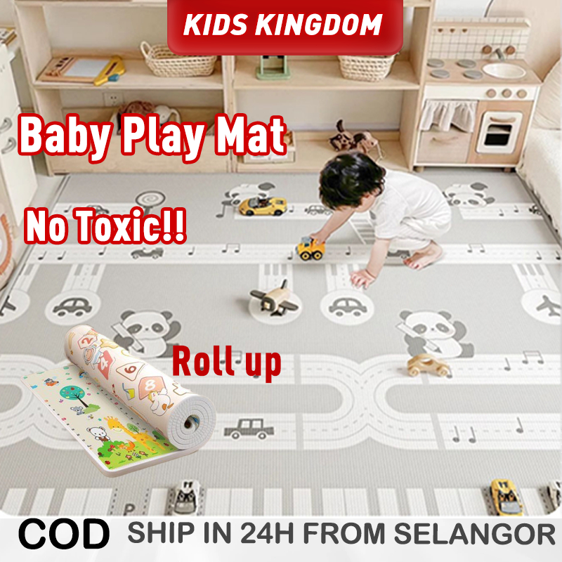 🔥OWaterproof 🔥 Playmat Baby Mat Thick Baby Playmat Baby Tebal 1.2CM ...