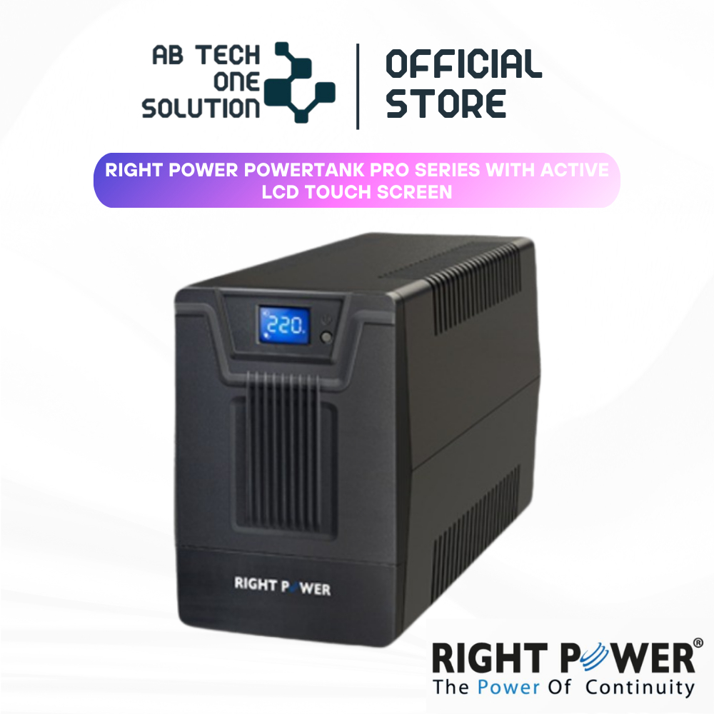 RIGHT POWER PowerTank PRO Series with Active LCD Touch Screen | Shopee ...