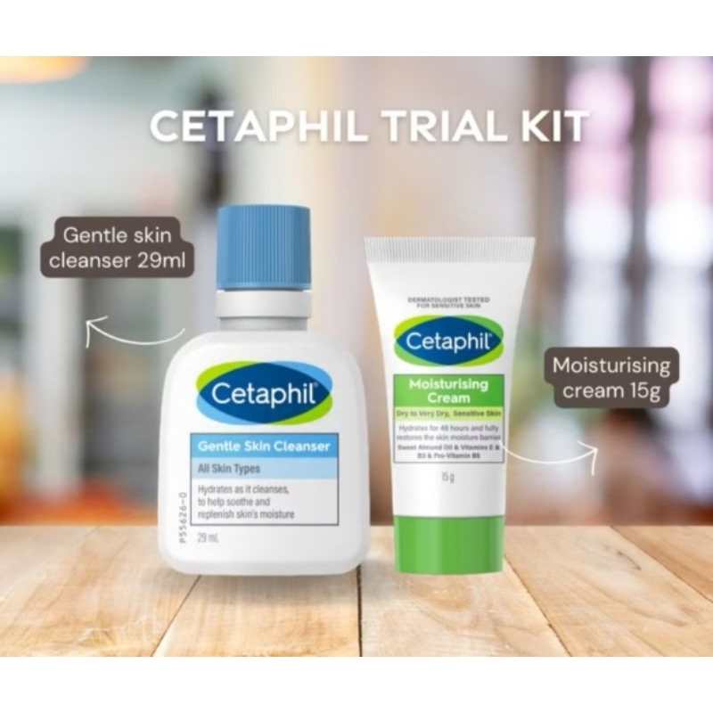 CETAPHIL Sampling / Trial / Travel Kit ( Cleanser + Moisturising Cream ...