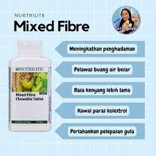 Nutrilite Mixed Fibre Chewable Tablet (60 tab) | Shopee Malaysia