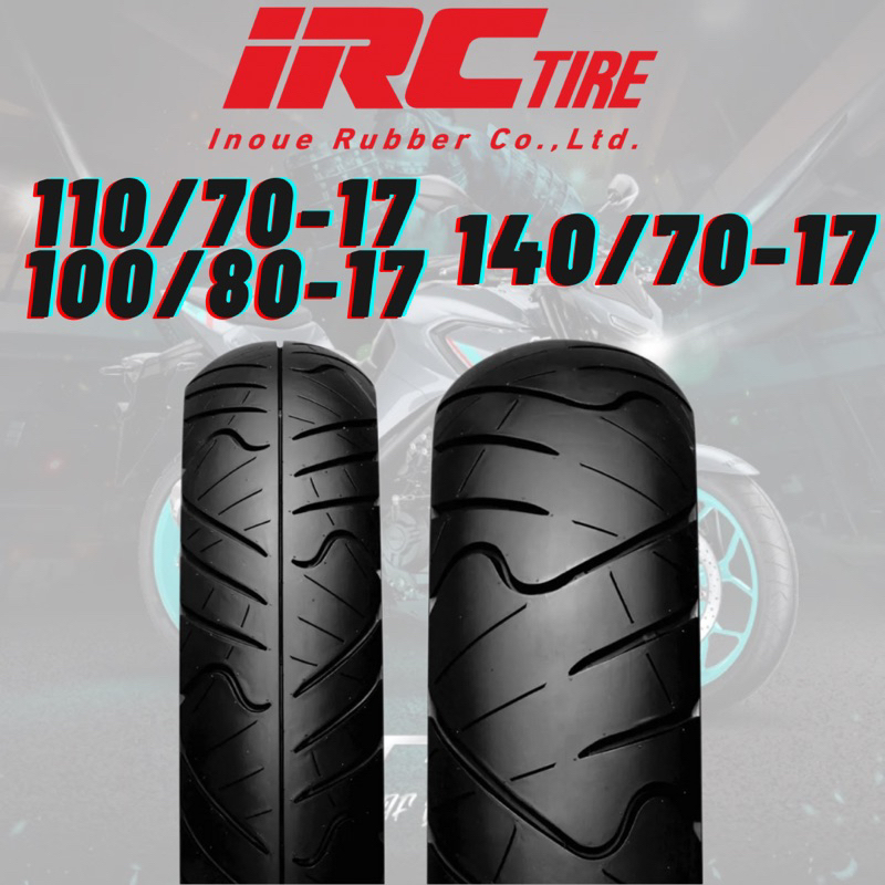 TUBELESS 】 TAYAR IRC ORIGINAL YAMAHA MT15 R15 M R15M MT25 R25 110/70-17 ...
