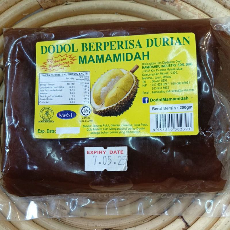 DODOL MELAKA perasa durian, perasa asli. | Shopee Malaysia