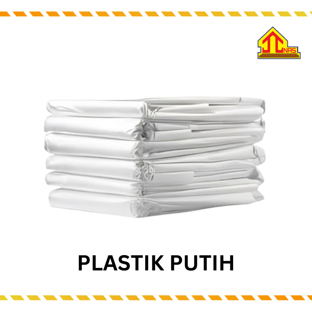 PLASTIK PUTIH / PLASTIK ALAS MEJA KENDURI / PLASTIK SHELLOUT / PLASTIC ...