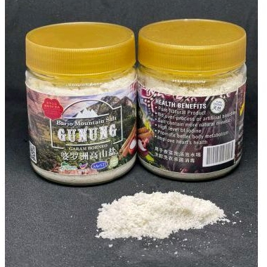 ROYAL BORNEO BARIO MOUNTAIN SALT 巴里奥高山盐 200G | Shopee Malaysia