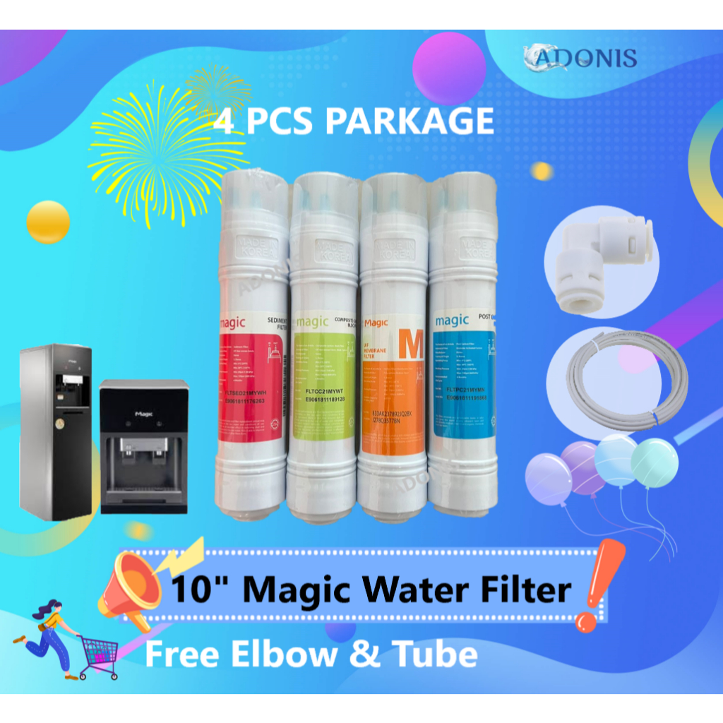 11" Tong Yang Magico Water Filter Replacement Cartridge U Type Made In ...