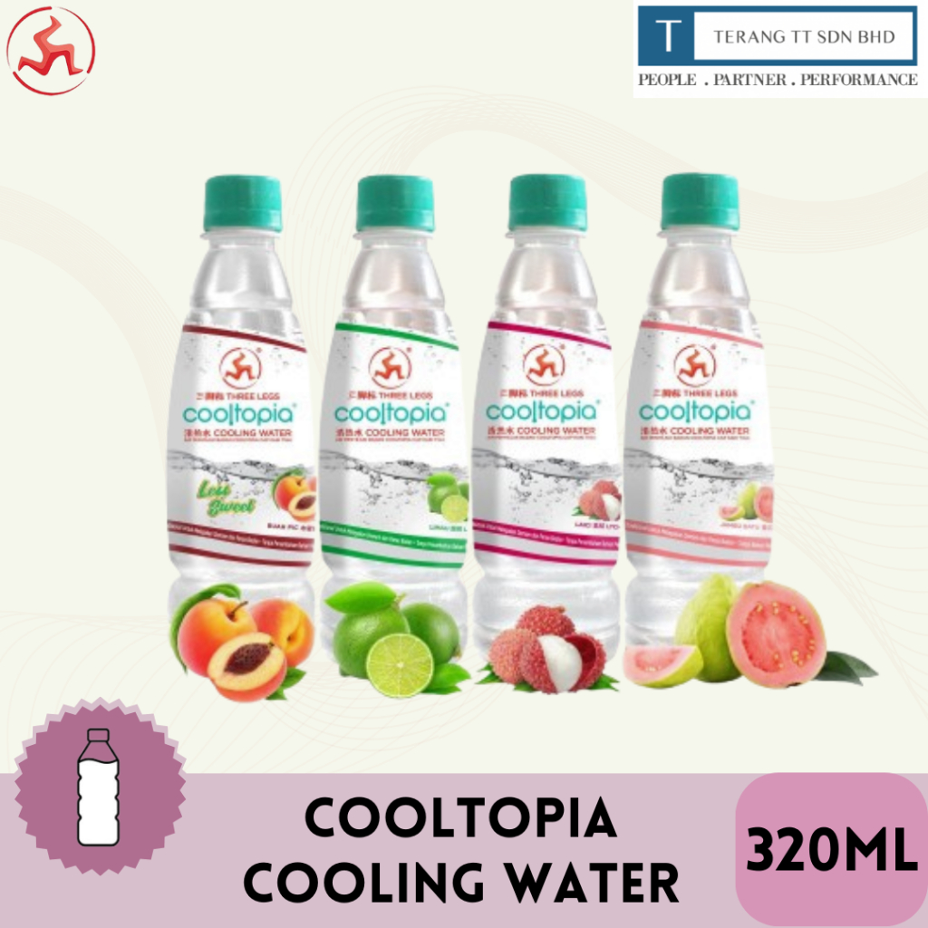 Three Legs Cooltopia Cooling Water 320ml | Shopee Malaysia