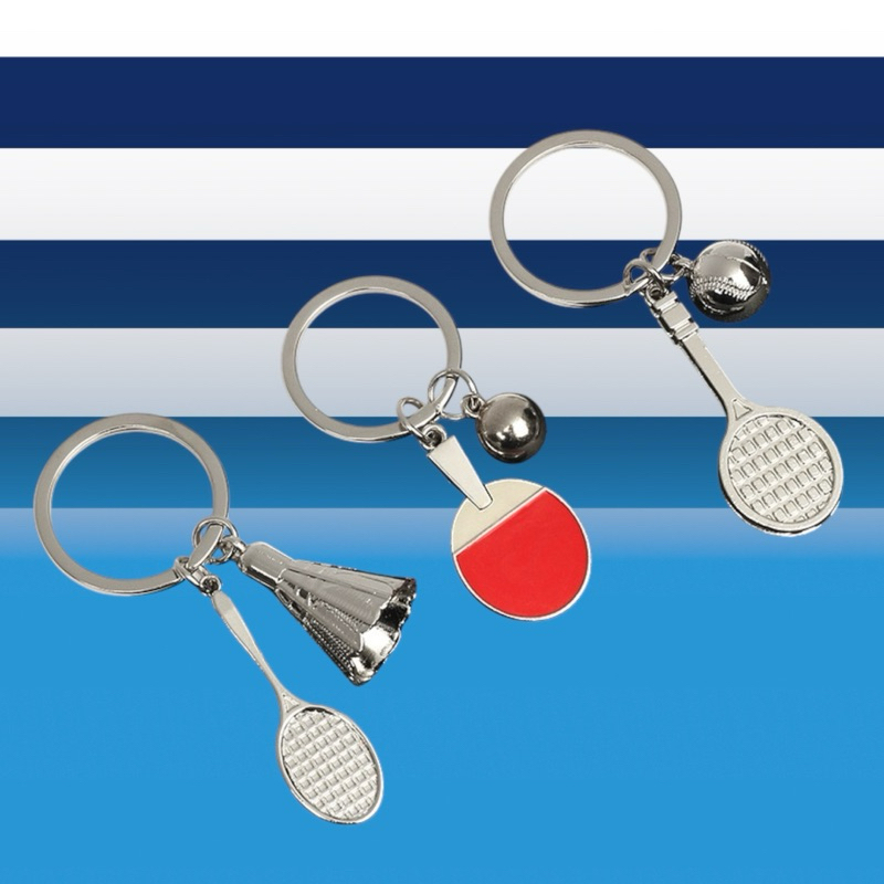 badminton keychain golf keychain table tennis keychian | Shopee Malaysia