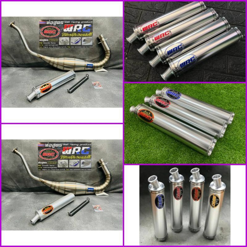 Exhaust Ekzos (Kanan) Thailand🇹🇭💯% WRC ORIGINAL💯% Kawasaki Kr150 Victor ...