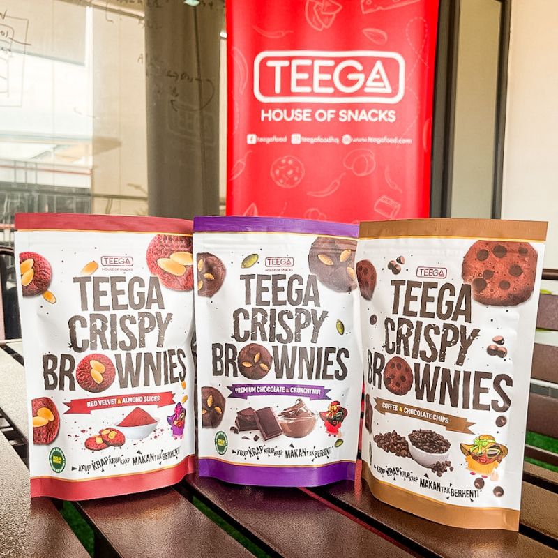 Teega Crispy Brownies (90-100g) | Shopee Malaysia