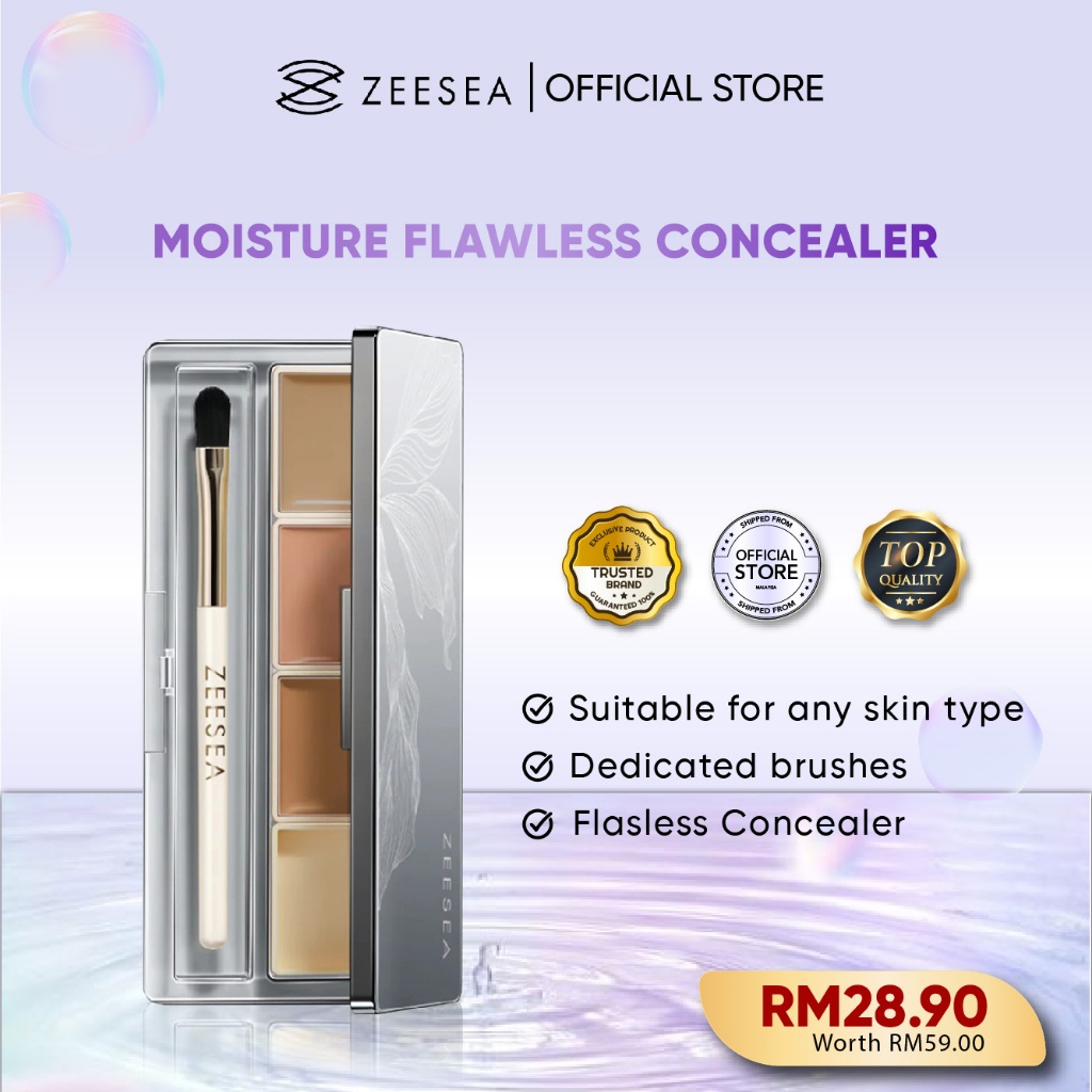 ZEESEA Moisture Flawless Concealer 滋色柔润无瑕遮瑕膏 | Shopee Malaysia