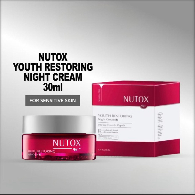 NUTOX YOUTH RESTORING Night Cream 30ml(Exp 04/2025) | Shopee Malaysia