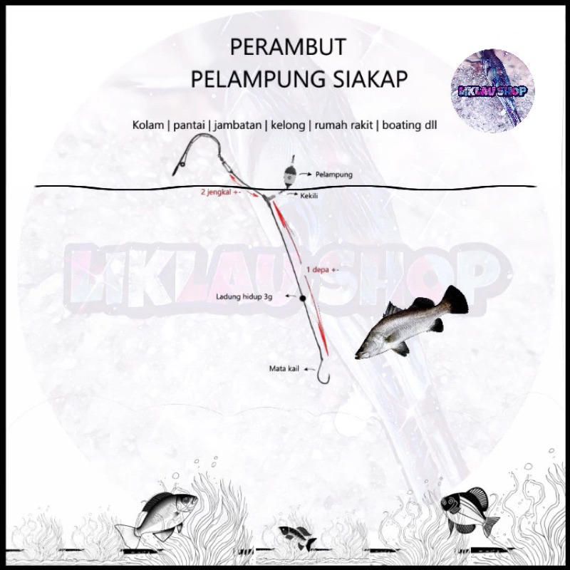 Perambut siakap kolam pelampung nano(free bettery) | Shopee Malaysia
