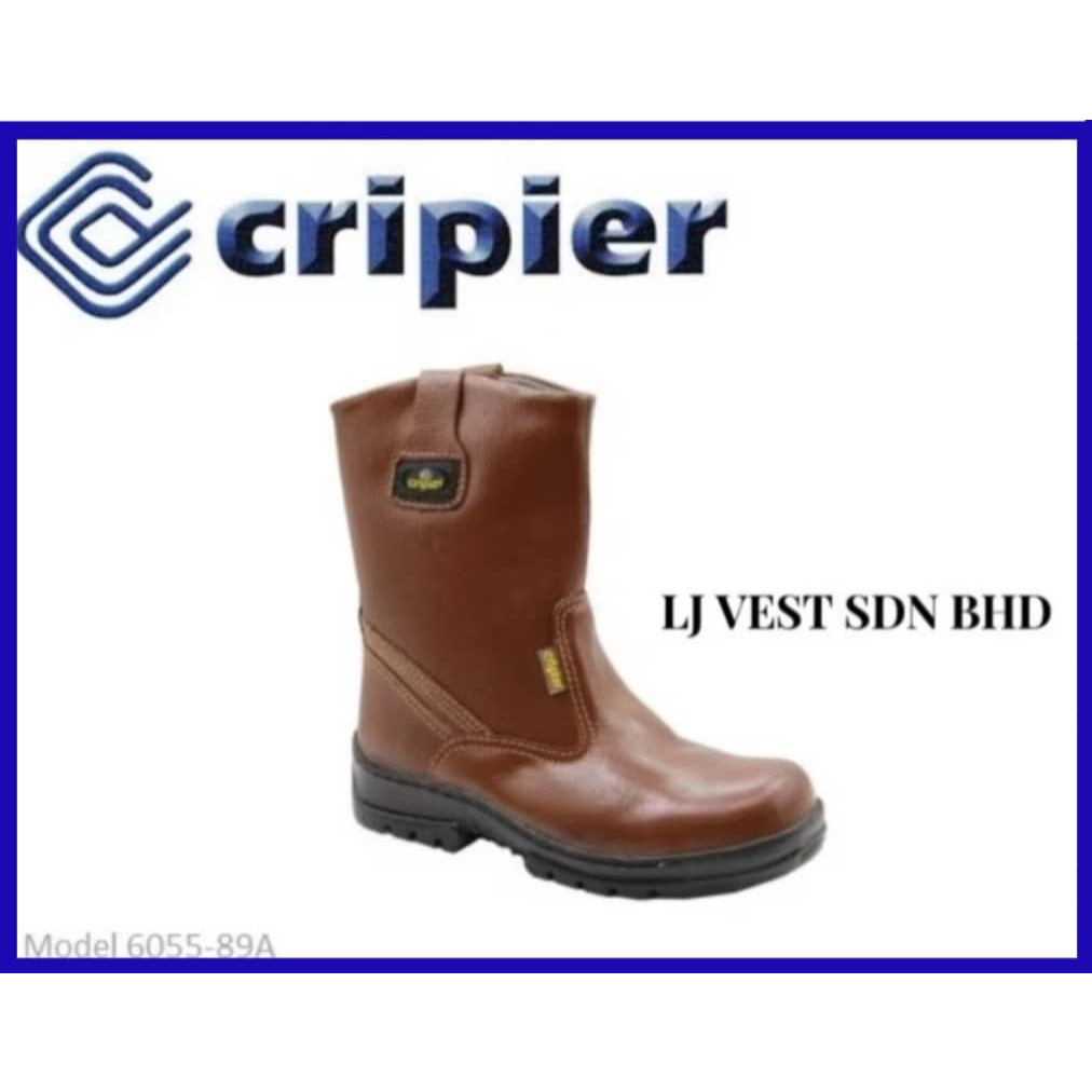 CRIPIER SAFETY SHOES BROWN 6055-89A | Shopee Malaysia