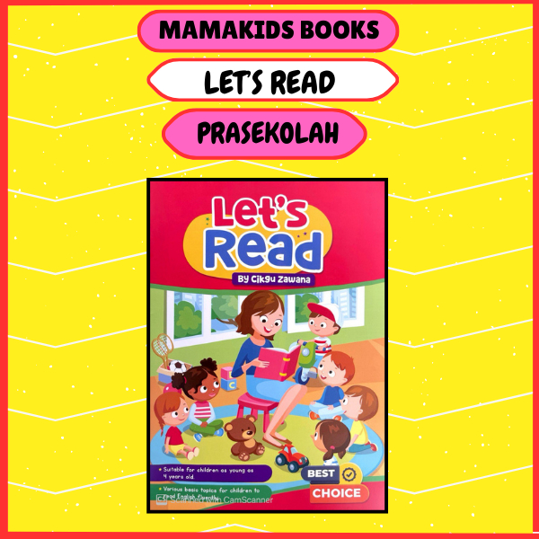 [MAMAKIDS] Let's Read English Book Preschool Kindergarten Cikgu Zawanah 4,5,6,7 Tahun | Shopee ...
