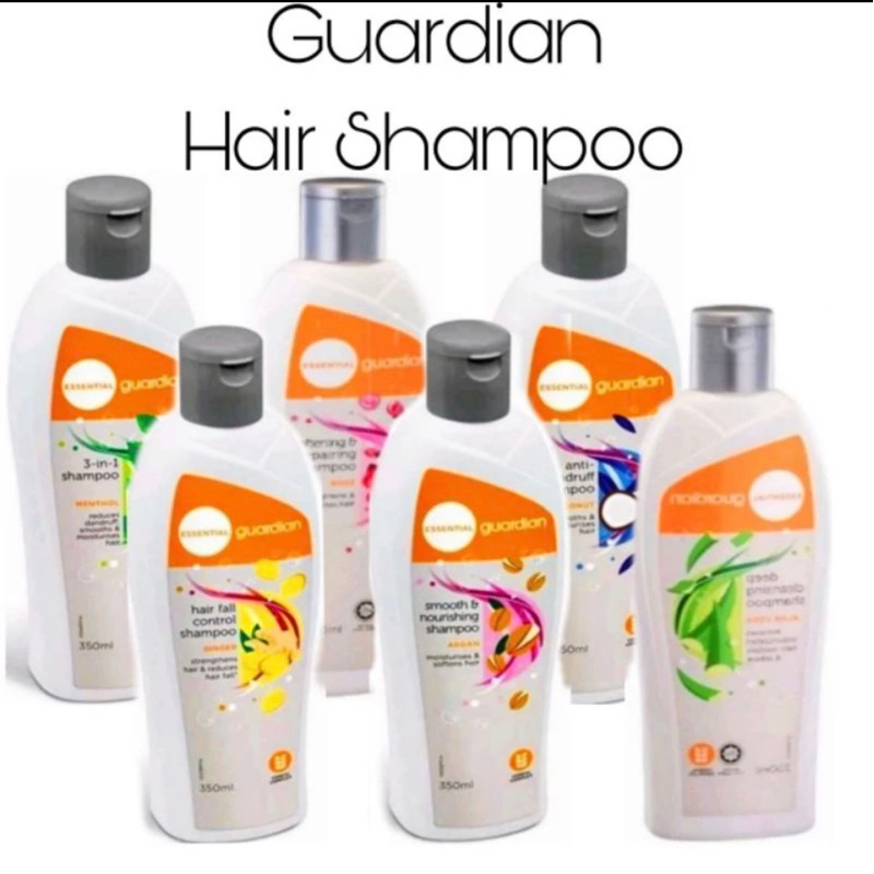 Shampoo Guardian Shampoo Menthol 3 in 1 | Anti Dandruff | Hair Fall ...
