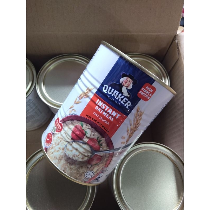 QUAKER INSTANT OATMEAL 400G (JUST ADD HOT WATER) | Shopee Malaysia
