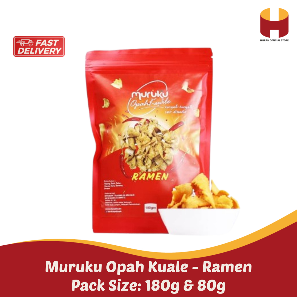 (𝗥𝗘𝗔𝗗𝗬 𝗦𝗧𝗢𝗖𝗞) Muruku Opah Kuale Ramen (180g & Mini 80g) | Shopee Malaysia