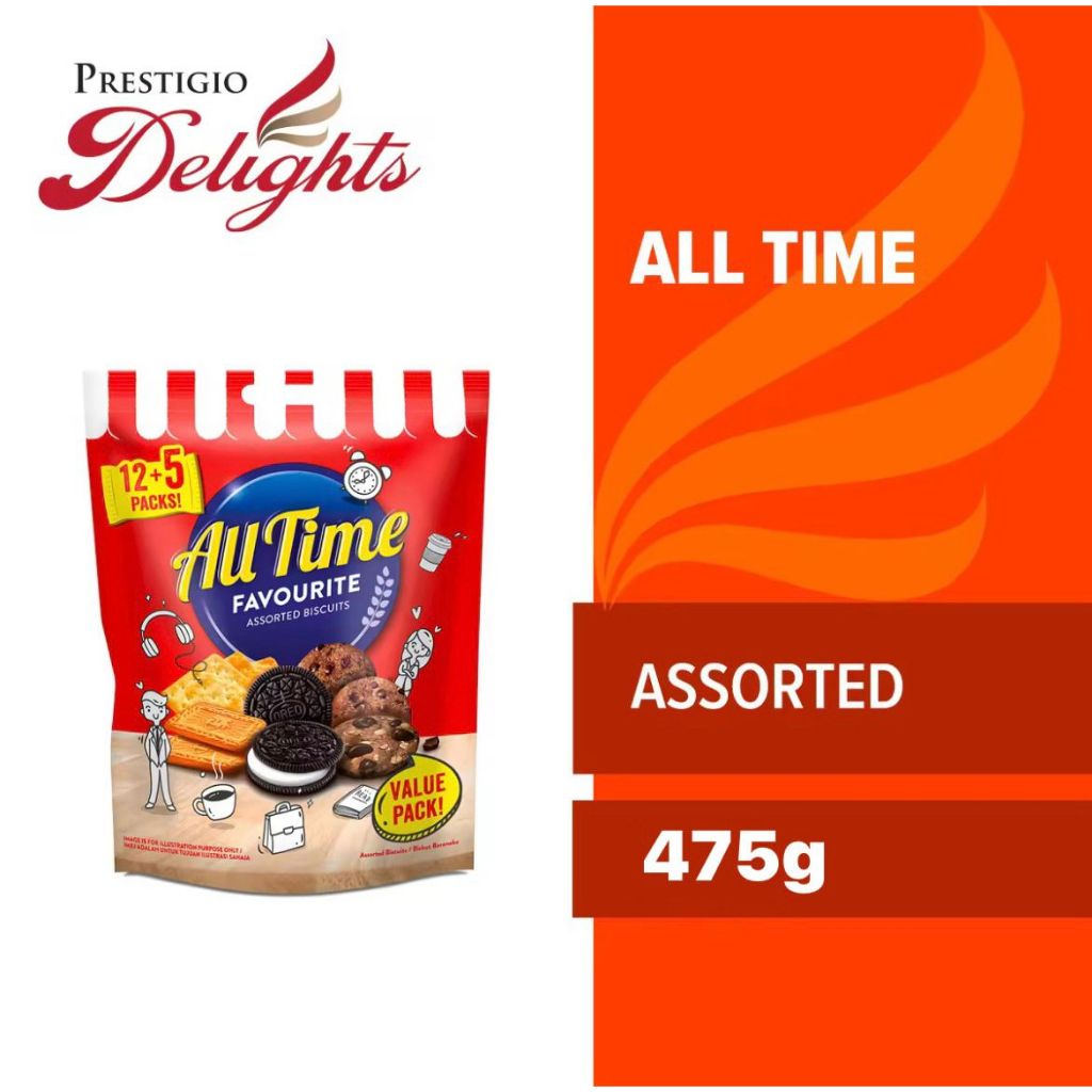 All Time Favourite Assorted Biscuits 475g [Expiry Date : 8/2025] | Shopee Malaysia
