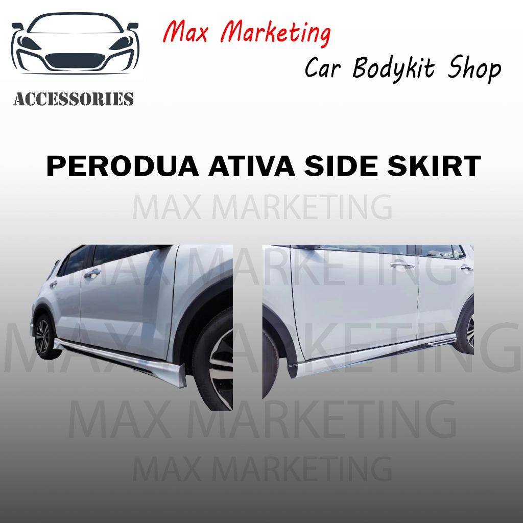 PERODUA ATIVA /TOYOTA RAIZE /DAIHATSU ROCK SIDE SKIRT SKIRTING ABS ...