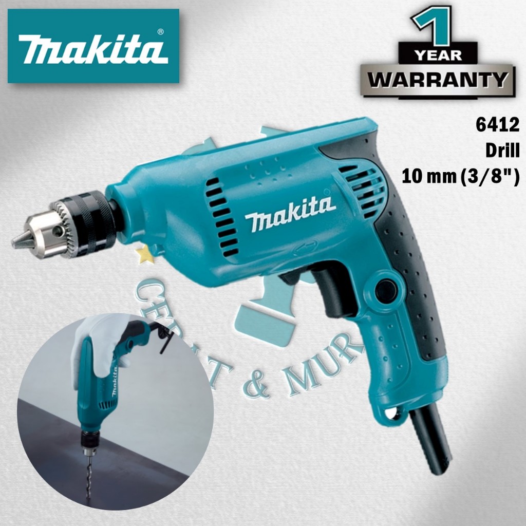 MAKITA 6412 Drill 10MM (3/8") | Shopee Malaysia