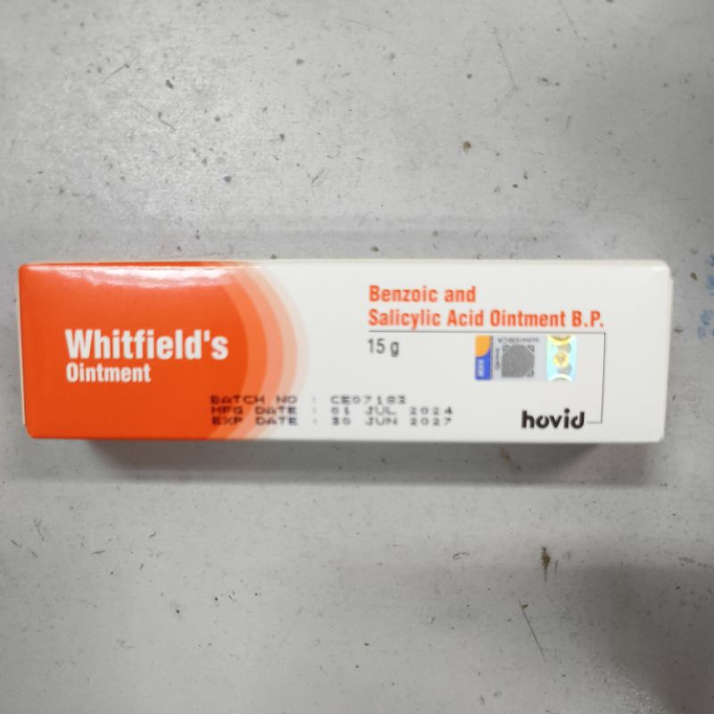 Hovid Whitfield's ointment 15g 12/2027 | Shopee Malaysia