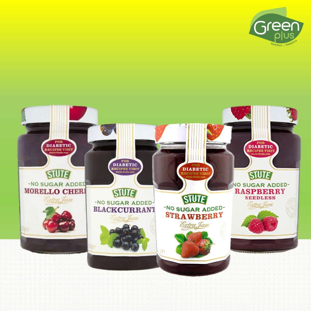 STUTE No Sugar Added Fruit Jam (Assorted Flavour) 无添加糖果酱 430g | Shopee ...