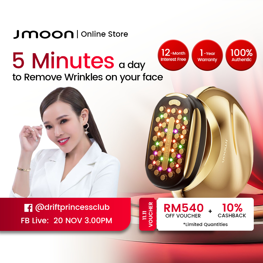 漂移公主 Driftprincess x Jmoon Collagen Cannon Max Home Use Beauty Anti-Aging RF Skin Tightening ...