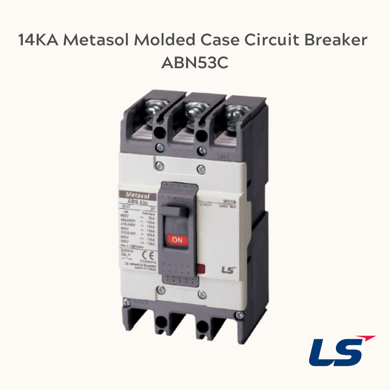 LS Electric Metasol Molded Case Circuit Breaker ABN53C 14KA 30A /40A /50A | Shopee Malaysia
