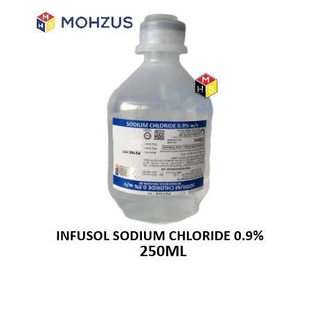 INFUSOL NS NORMAL SALINE NACL 0.9% (250ML) | Shopee Malaysia