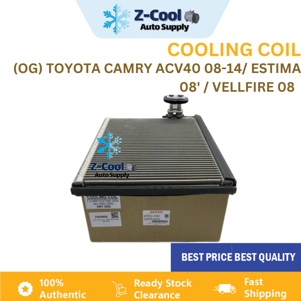 📣 Toyota Camry ACV40 XV50 / Estima ACR50 / Alphard / Vellfire ( In Front ) Cooling Coil 👍👍 ...