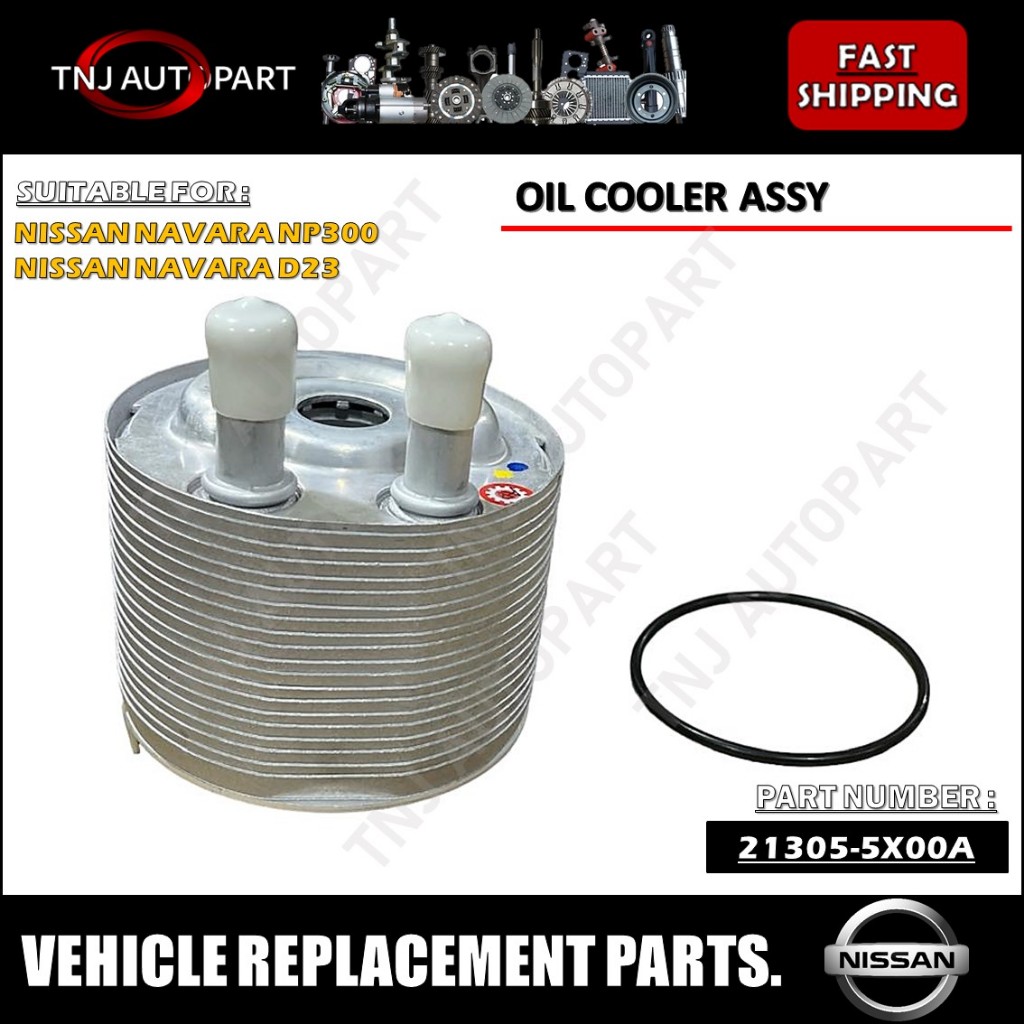 OIL COOLER ASSY - NISSAN NAVARA NP300.D23 ( 21305-5X00A ) | Shopee Malaysia