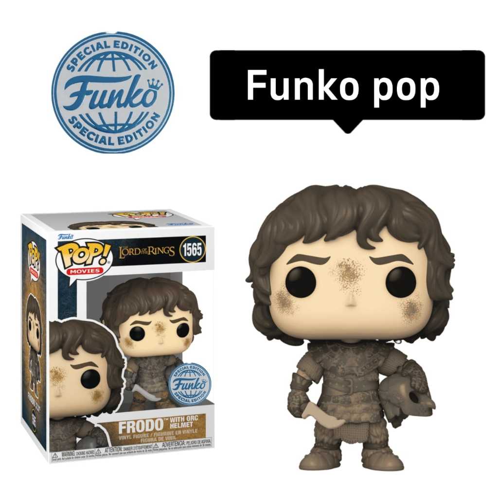 Original Funko Pop! Movies The Lord Of The Rings 1565 Frodo Special ...