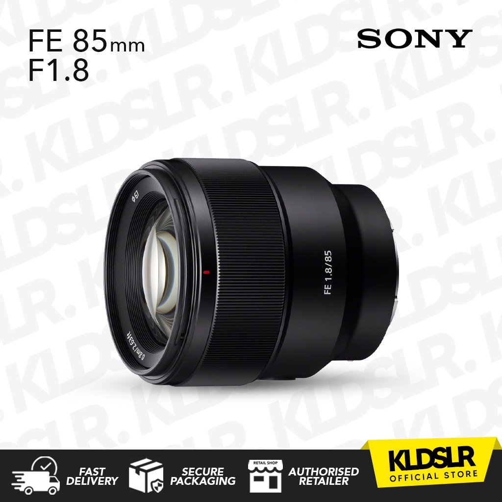 Sony FE 85mm F1.8 Lens - SEL85F18 for Sony A7IV / A7MK IV / A7MK 4 ...