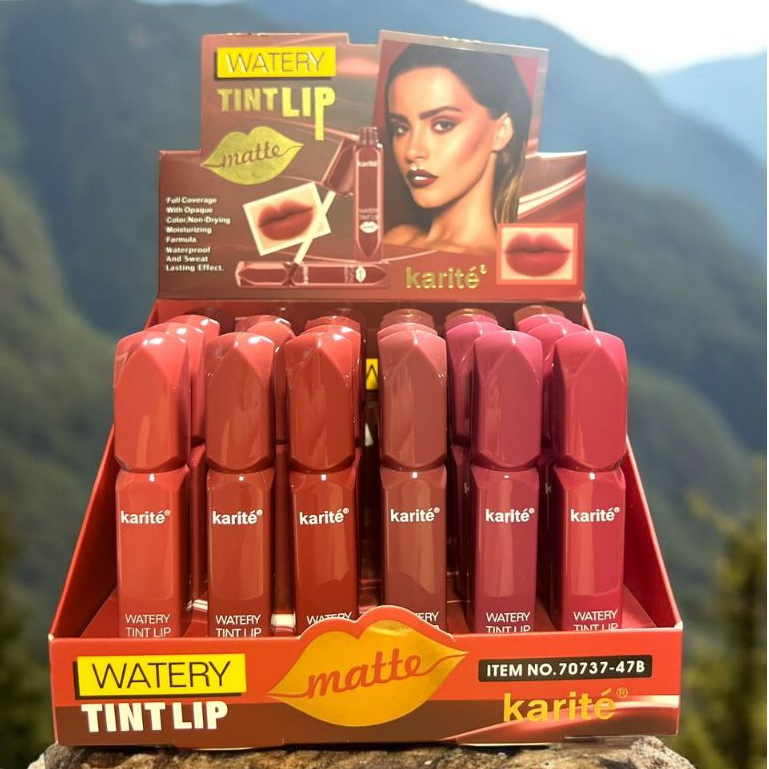 ( Borong Rm2.20/pcs ) Karite Makeup Mekap Long Lasting Waterproof Liquid Matte Lip Matte Lip ...