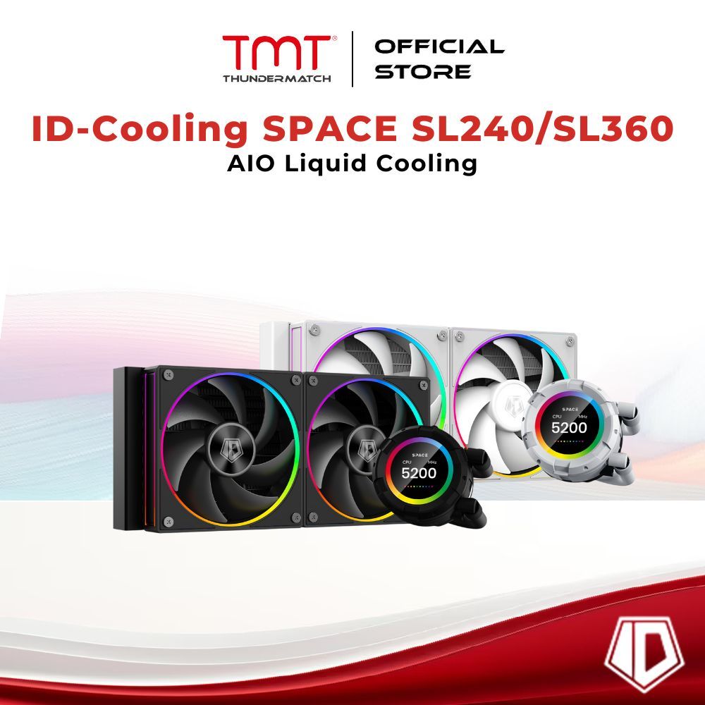 TMT ID-Cooling SPACE SL240 / SL360 AIO Liquid Cooling | Shopee Malaysia