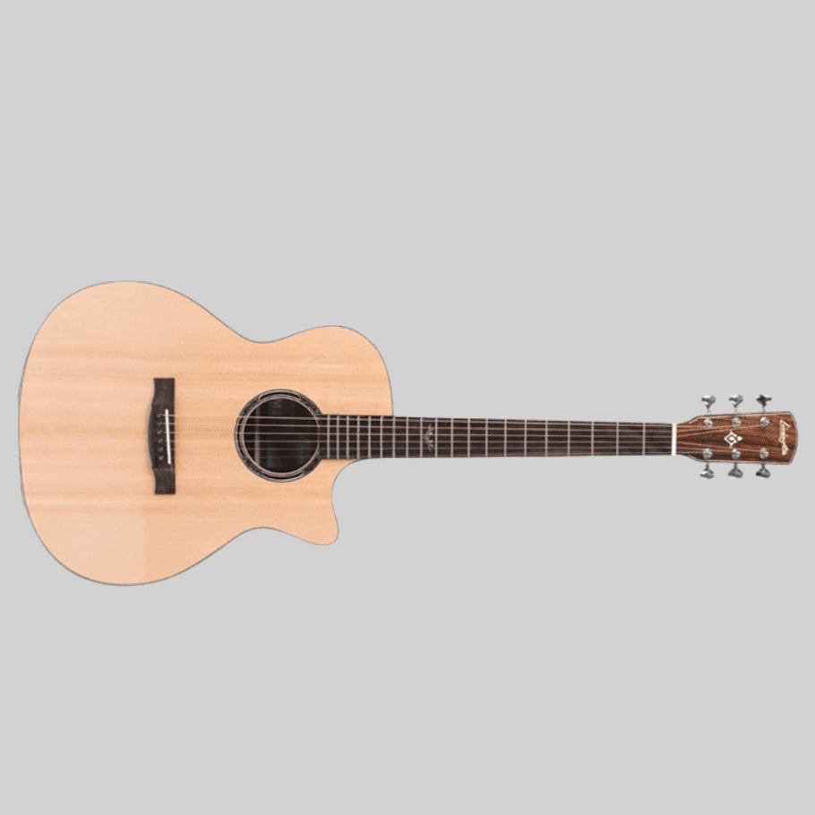 Livingston GA-M3 40" Sitka Solid Top Grand Auditorium Acoustic-Electric ...