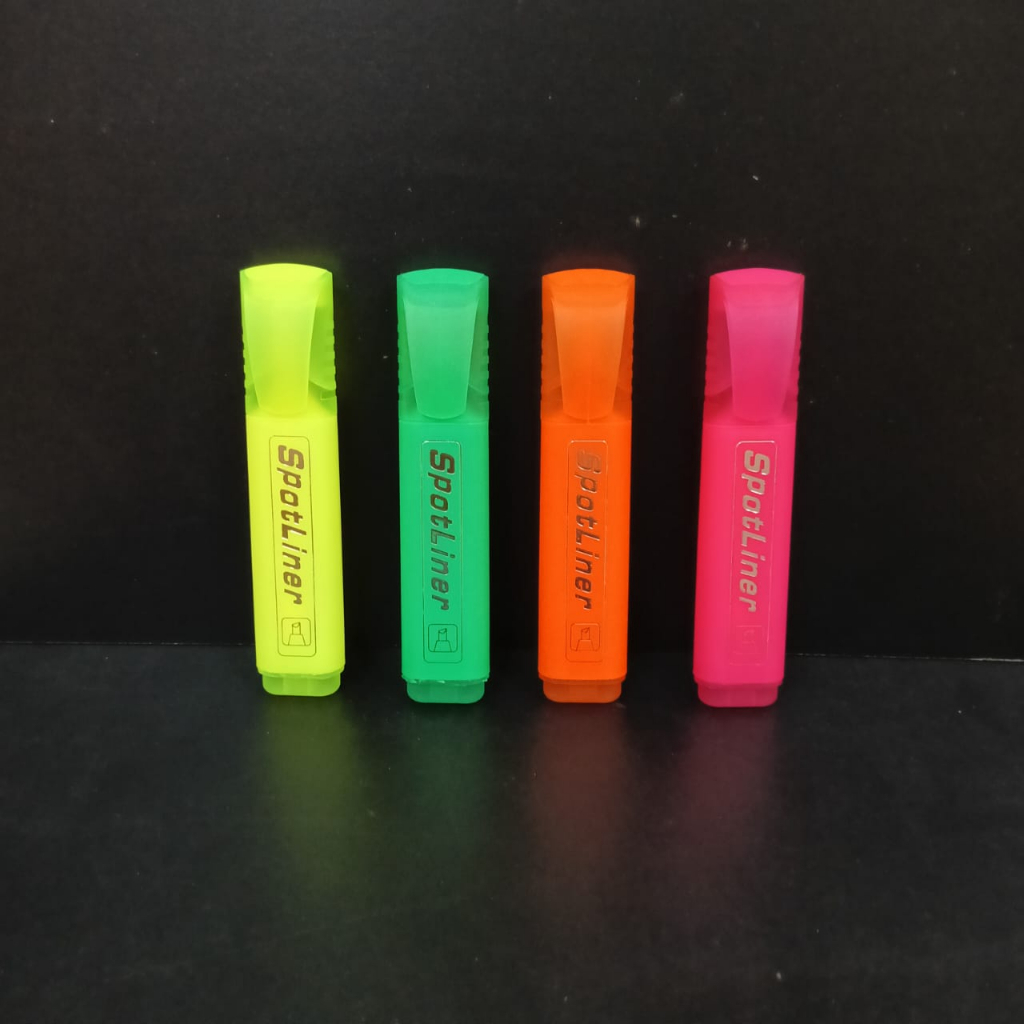 Highlighter Pen ( 3pcs) - 3pcs Color Random Given | Shopee Malaysia