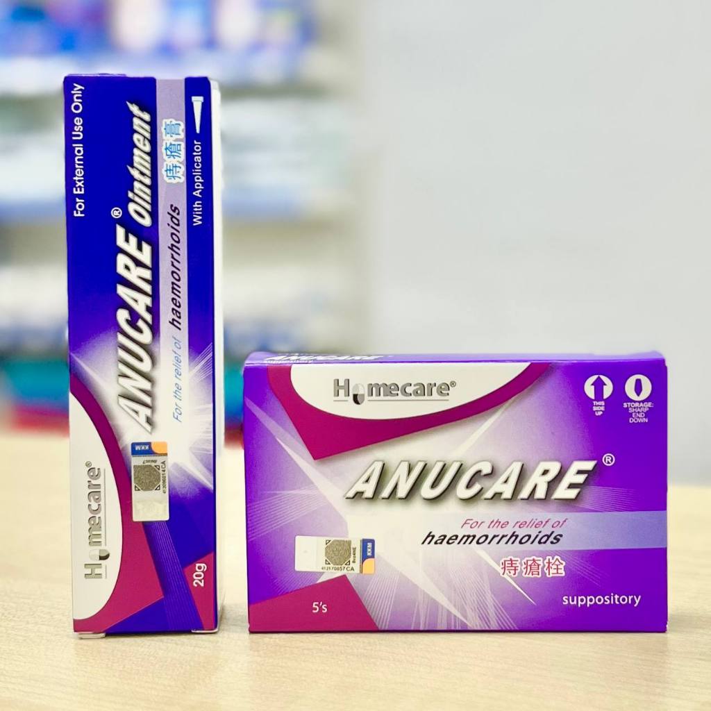Lulus KKM - Anucare For The Relief Of Haemorrhoids Suppository/Ointment ...