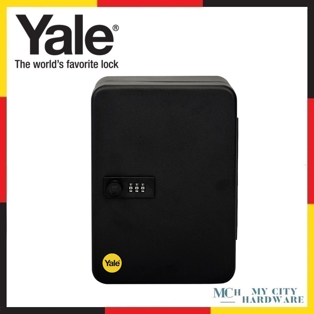 Yale Key Box with 3-digit Combination Lock- Wall Mount ( Small YKB/200 ...