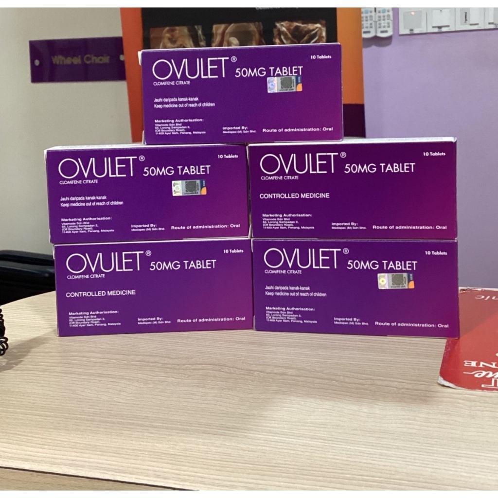 OVULET 50 mg (CLOMIFENE CITRATE) 10 Tablets | Shopee Malaysia